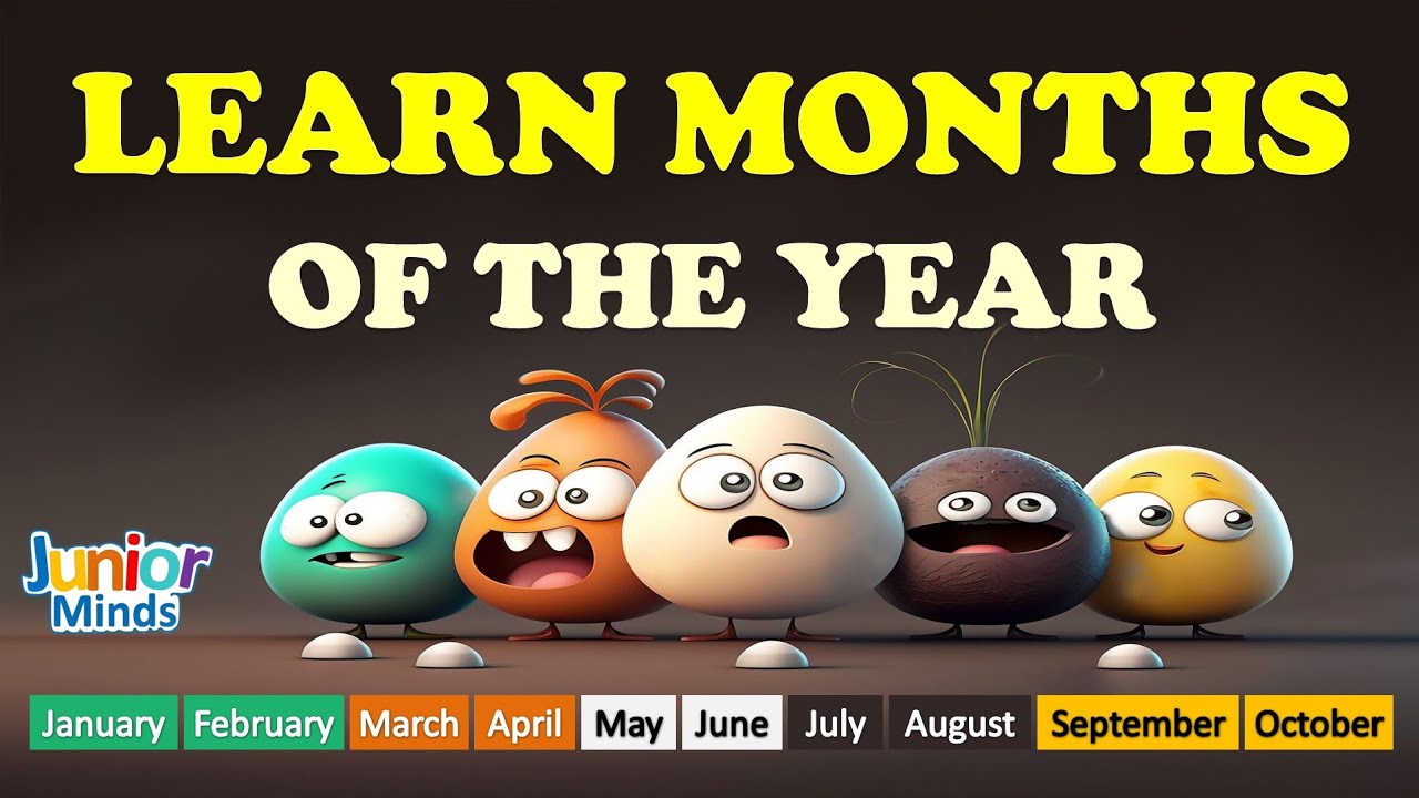 Learn the 12 Months of the Year | January to December for Kids | Fun ...