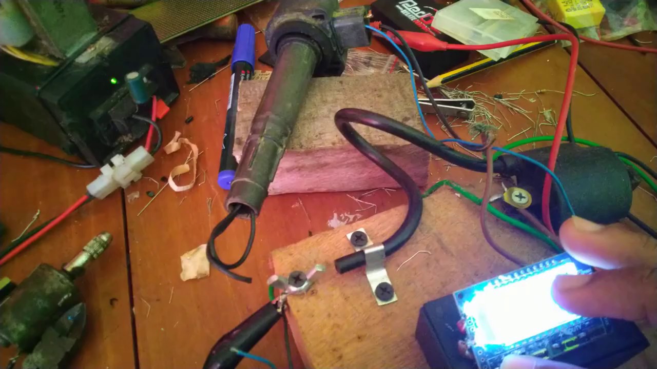 Honda Civic COP test !!! HIGH Rpm - YouTube