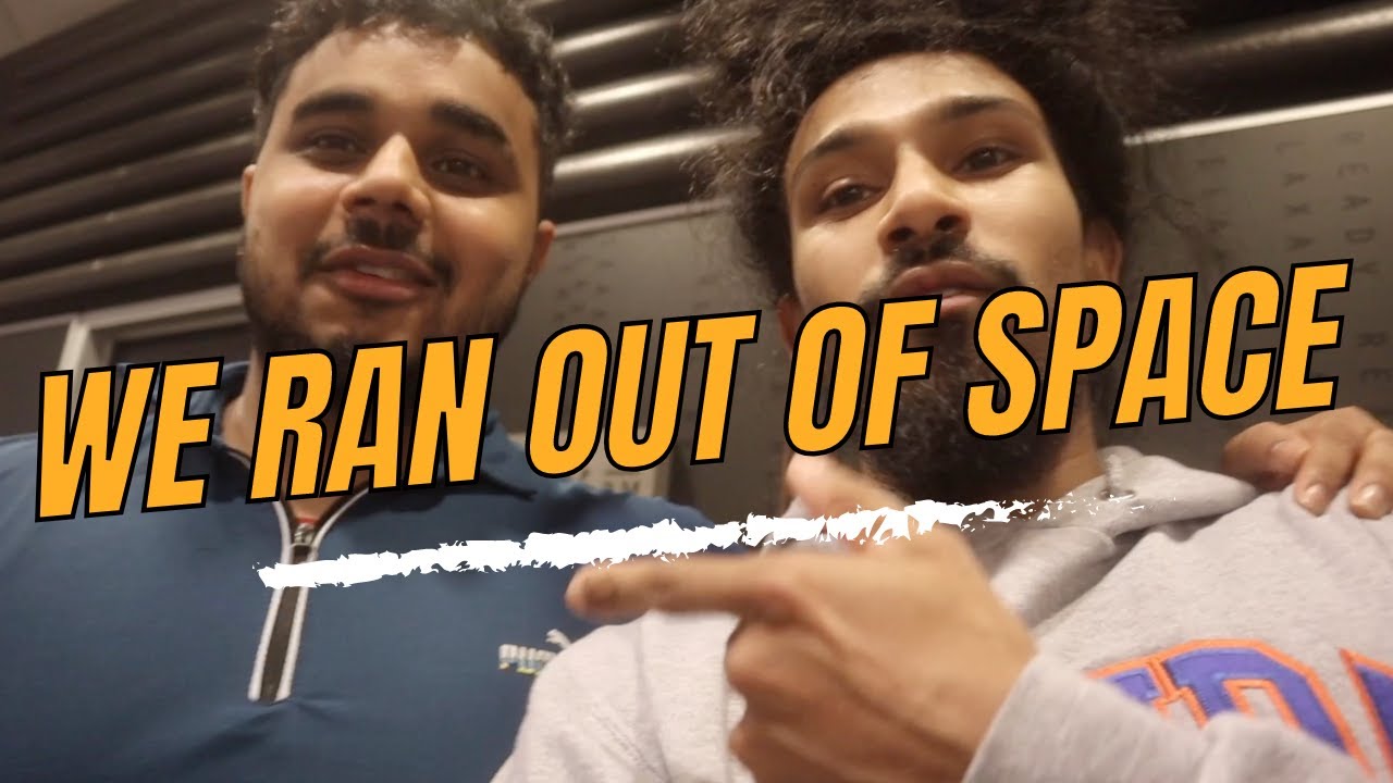 WE RAN OUT OF SPACE // Back Workout - YouTube