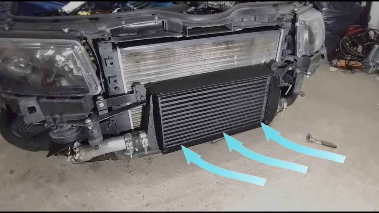 DIY Intercooler Air Duct - YouTube