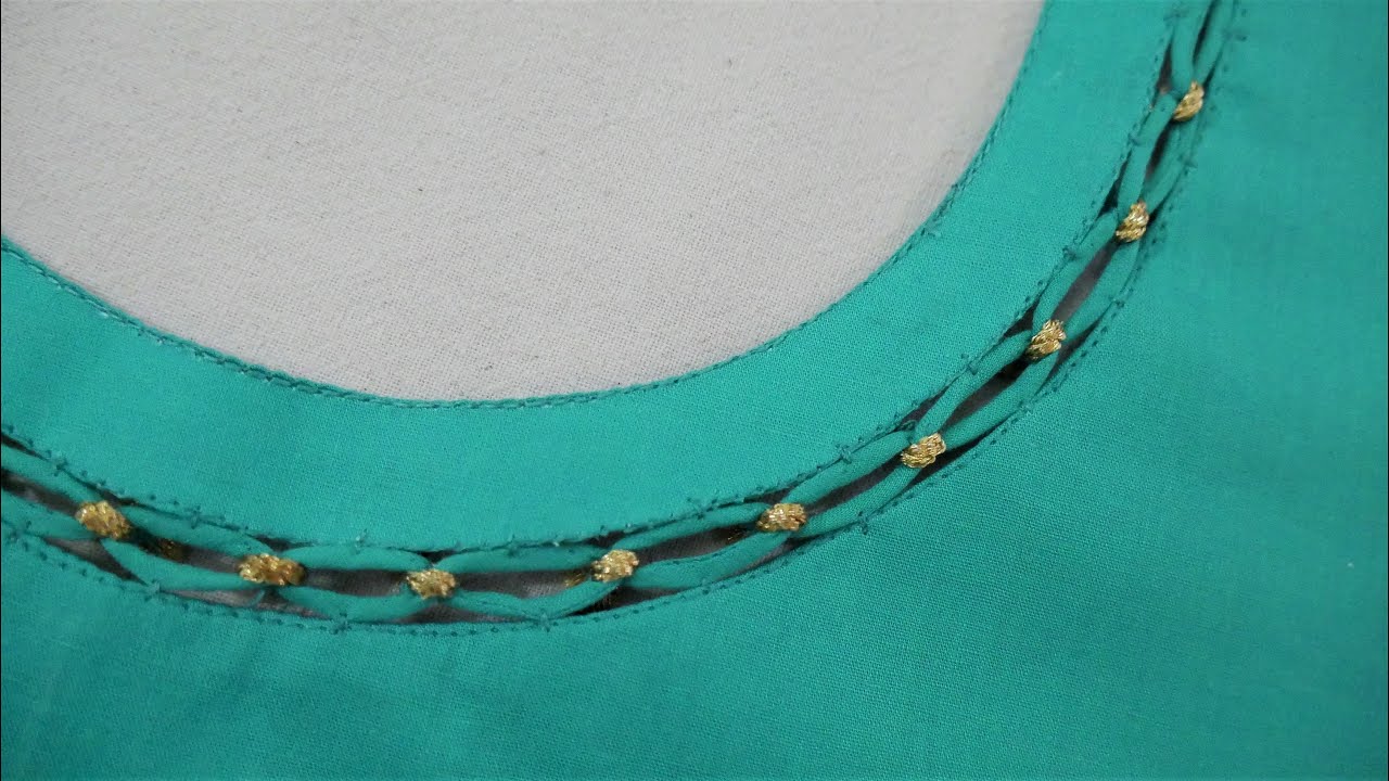So Creative And Stylish Neck Design Cutting And Stitching - YouTube