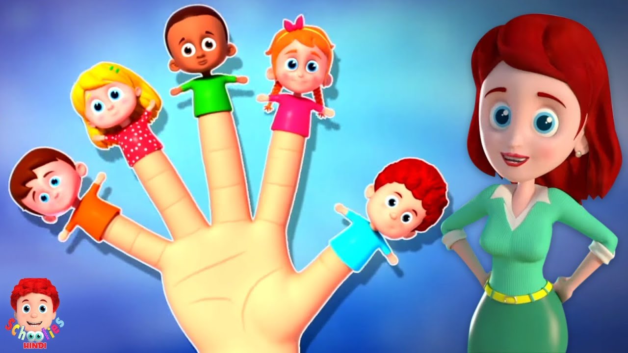 चिंटू उंगली चिंटू उंगली कहा हो तुम, Finger Family in Hindi, उंगली ...