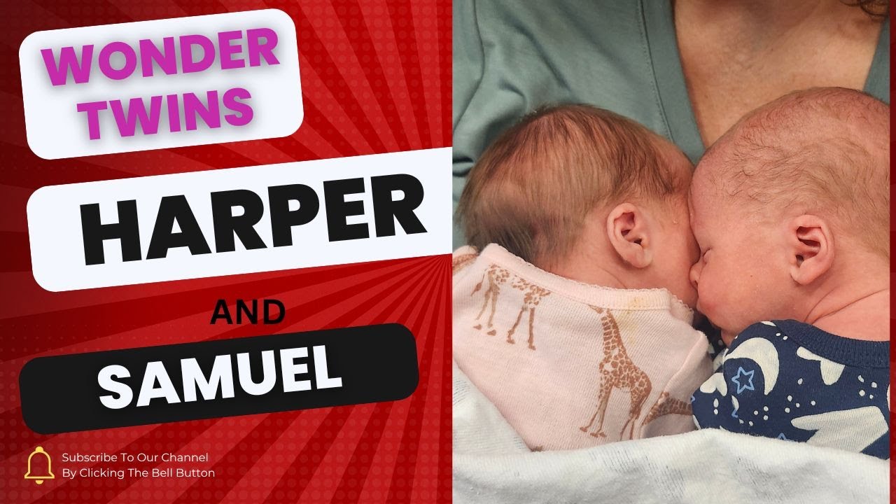 HARPER AND SAM ARE 8 WEEKS OLD #CUTEBABIES #TWINS - YouTube