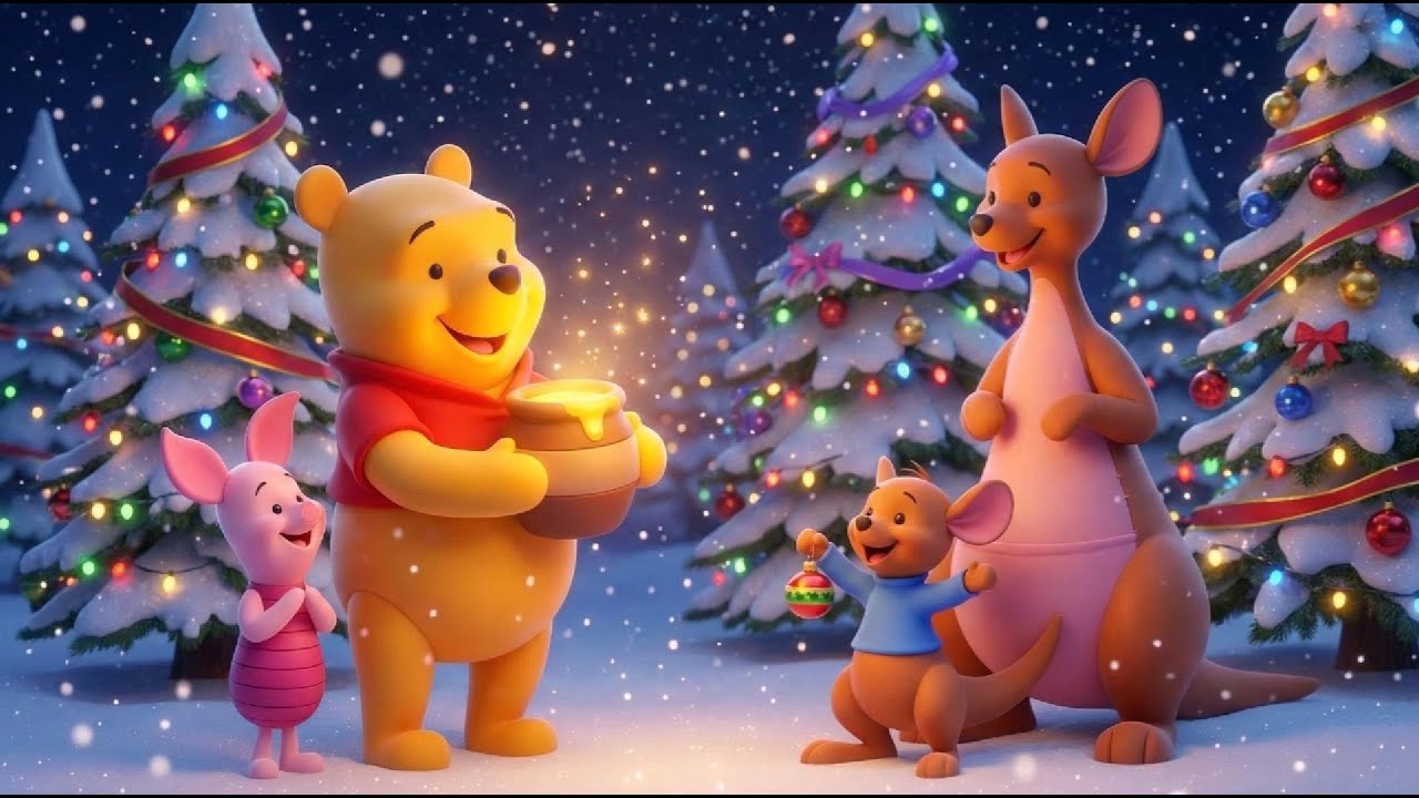 Winnie the Pooh : Sharing Honey & Christmas Joy with Friends 🧸🍯🎄 ...