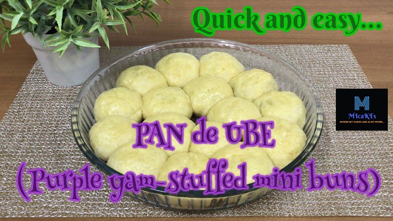 Pan de Ube | Purple yam-stuffed mini buns | Trending | Quick & Easy ...
