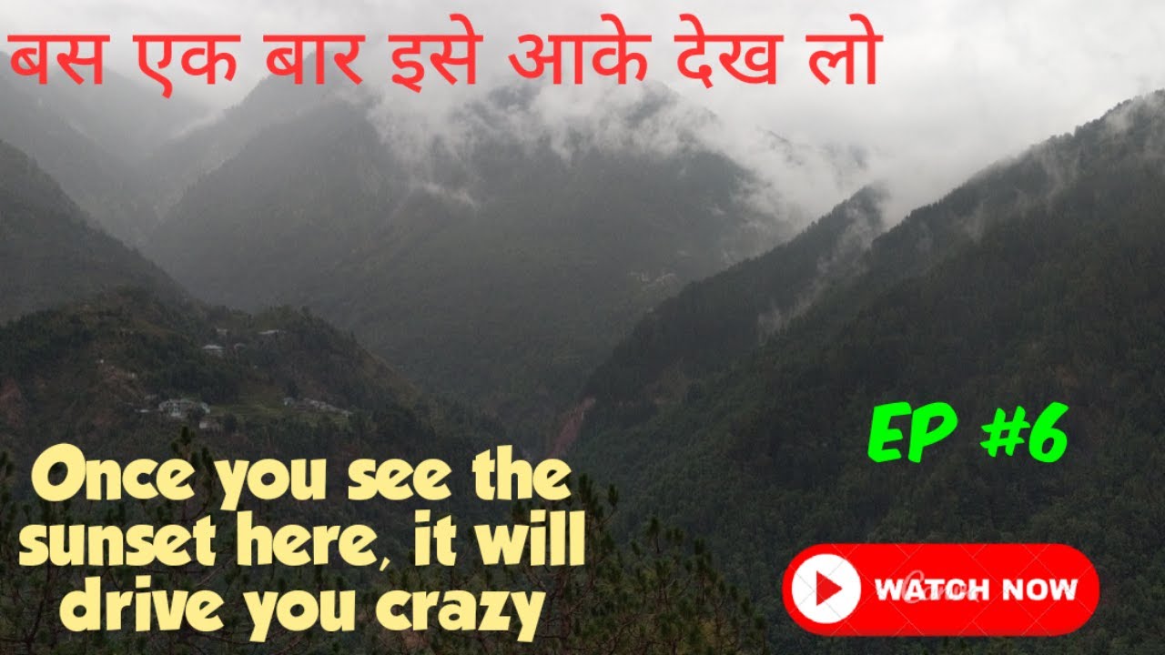 Naddi sunset point || Naddi view point mcleodganj || पहाड़ों का सबसे ...
