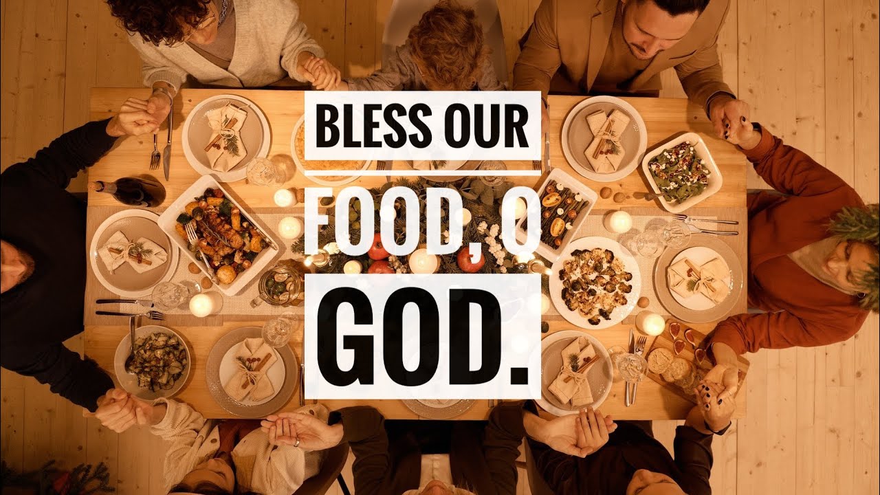 Prayer Before Eating Food| Short Prayer 🙏🏽. - YouTube