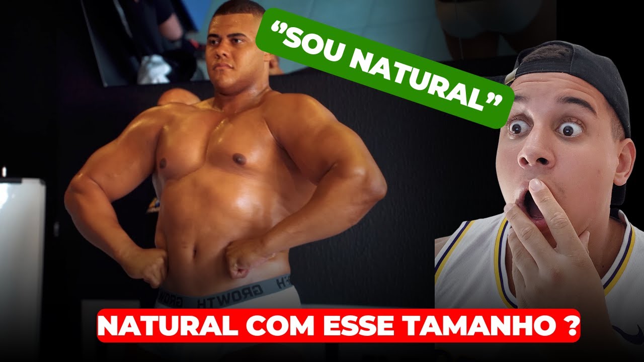 SHAPE DO NATURAL MAIS FORTE DO BRASIL [REACT BITELO] - YouTube