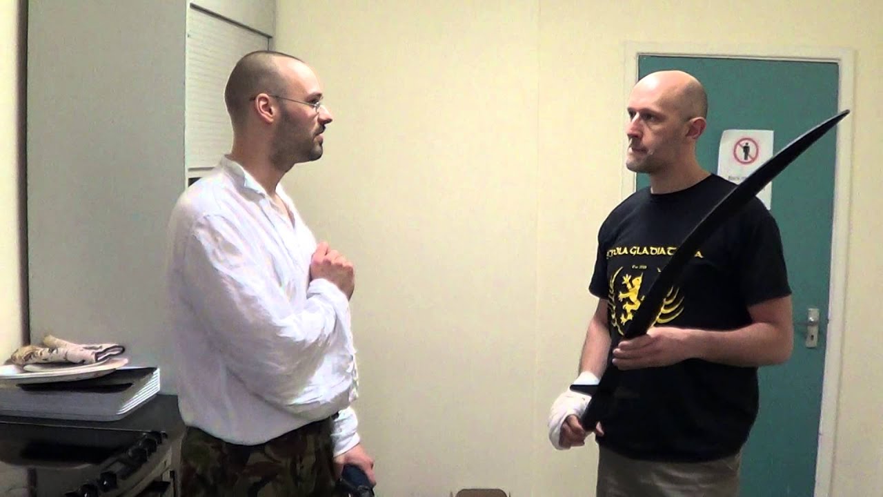Talk on reconstructing fencing with the Polish szabla (sabre) - YouTube