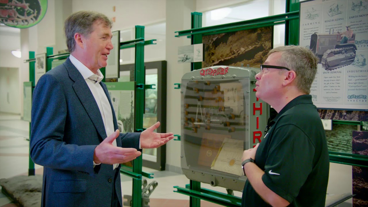 A Caterpillar history lesson for our new Chief Financial Officer - YouTube