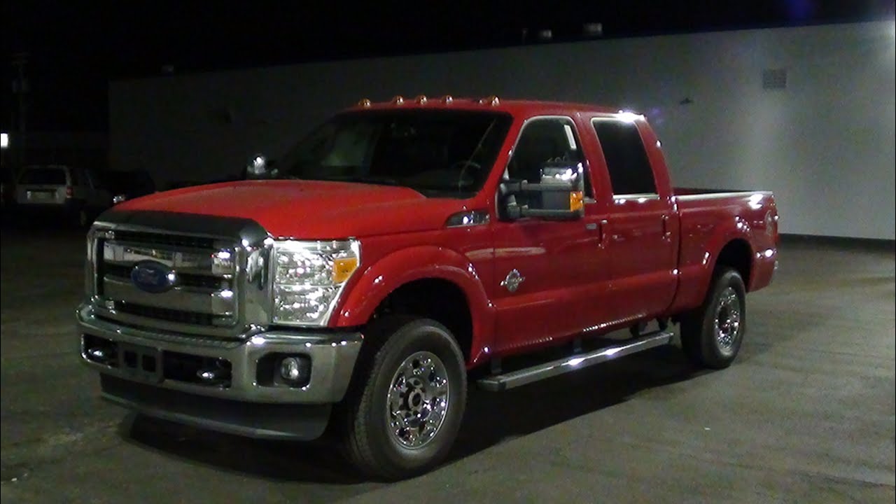 MVS - 2012 Ford F-250 Super Duty Lariat - YouTube