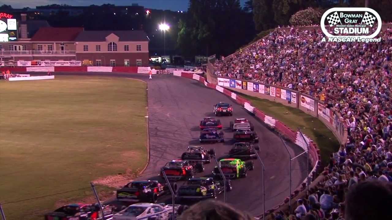 Madhouse Racing: Tim Brown battles Jonathan Brown at Bowman Gray ...