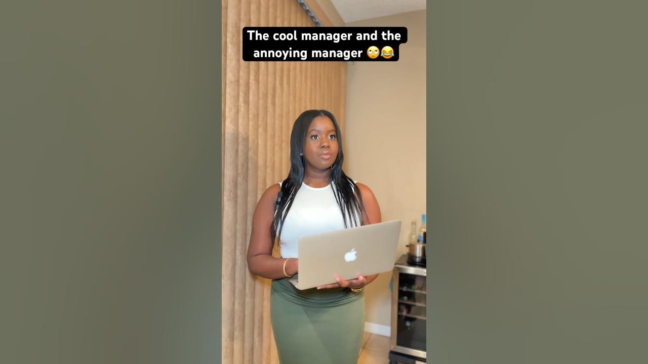 The cool manager and the annoying manager | Sabrina Cazeau | #actress #comedy #shortvideo # ...