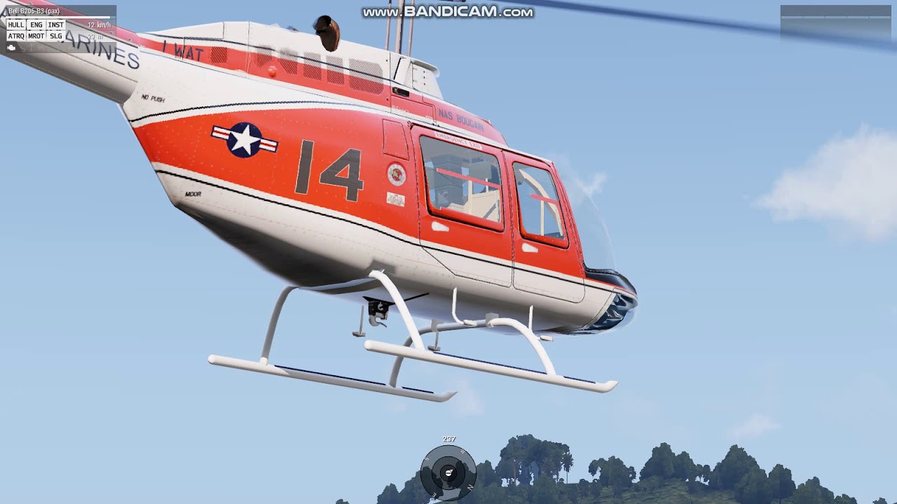 ARMA3 - TH-57B SeaRanger [WIP]: works on cockpit and AFM - YouTube