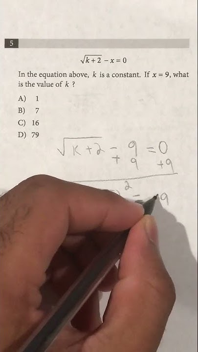 SAT MATH YOU NEED TO KNOW - YouTube