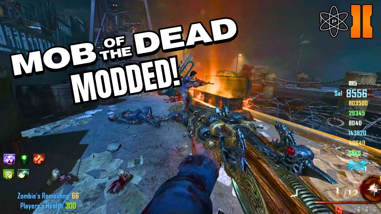 MOB OF THE DEAD MODDED (BO2 Plutonium Zombies Modded Server) - YouTube