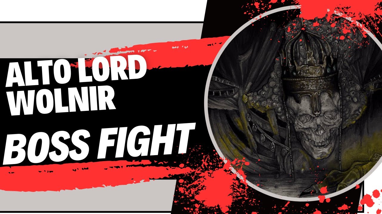 Alto Lord Wolnir Boss Fight Dark Souls 3 - YouTube