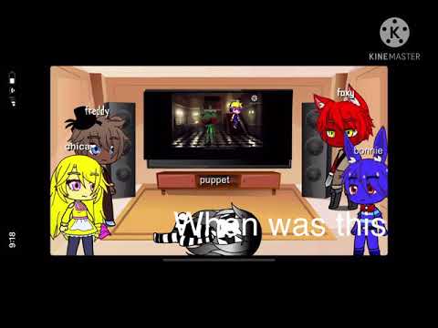 Fnaf reacts part 26 how me and spring trap met