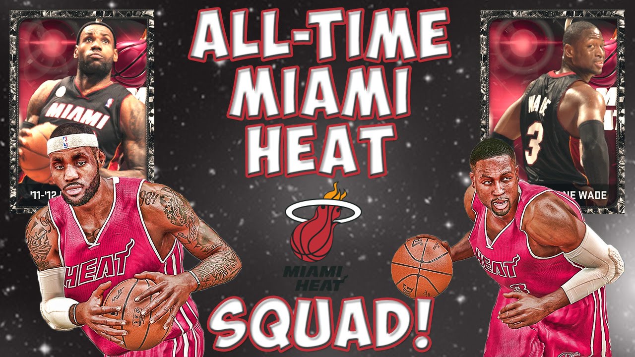 All-Time Miami Heat Squad - NBA 2K15 MyTeam - Onyx LeBron James and ...
