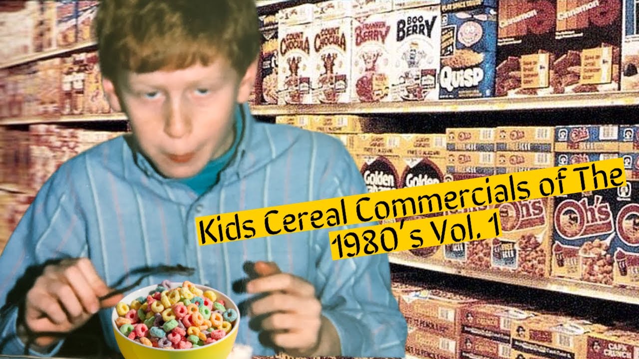 Kids Cereal Commercials of The 1980’s Vol. 1 - YouTube