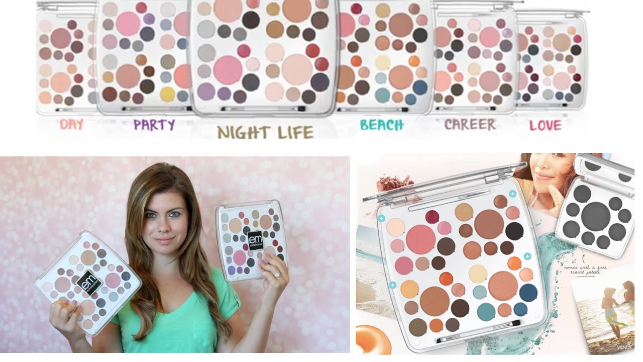 {Review/Demo} Life Palettes from Em Michelle Phan Makeup Line - YouTube