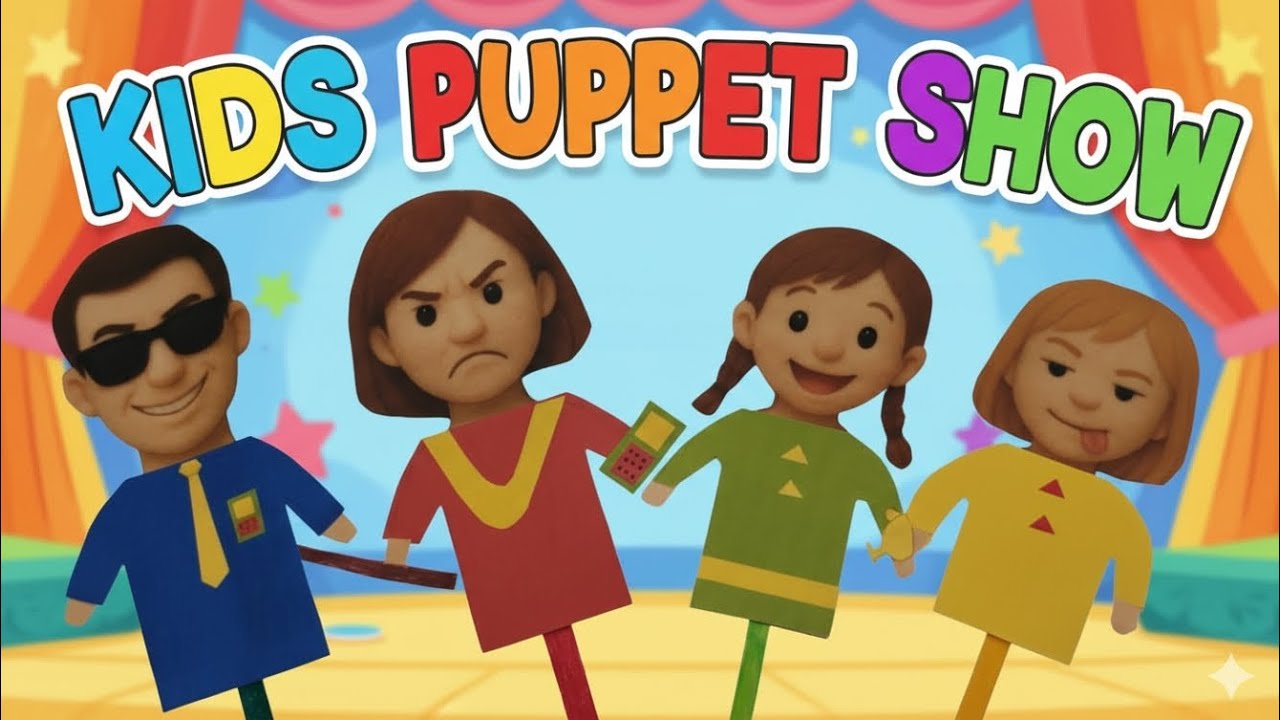 Kids Puppet show competition,My family puppet show, comedy show,kids ...