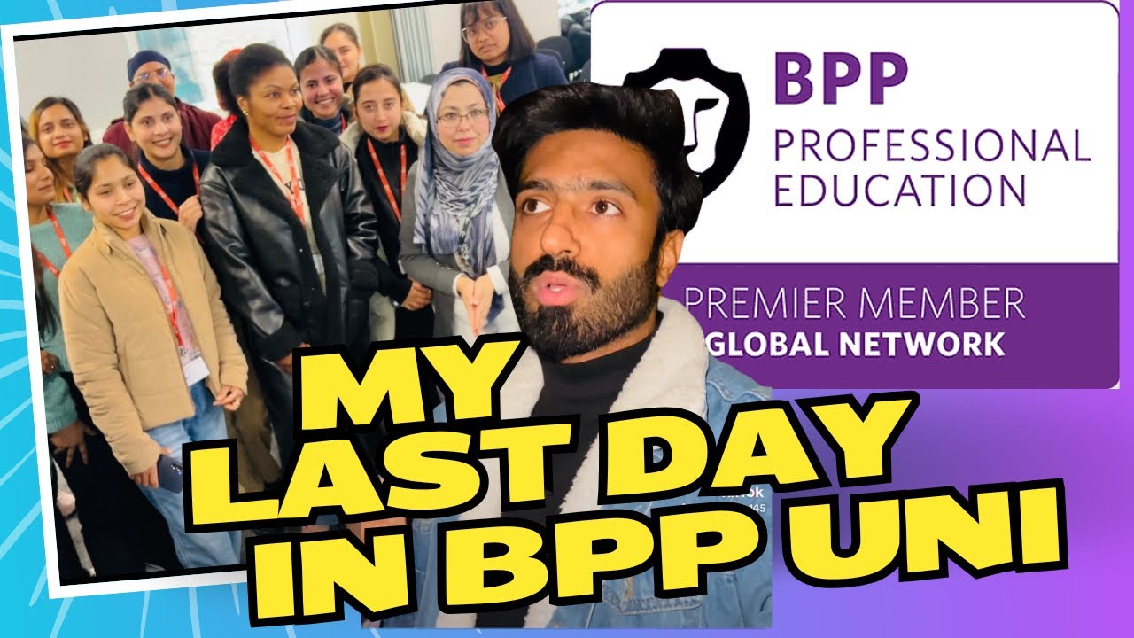 My last day in bpp university| memories with bpp university - YouTube