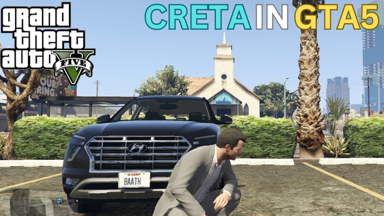 BRAND NEW CRETA IN GTA 5 | GTA5 GAMEPLAY #mobilepaaji #gta5 - YouTube