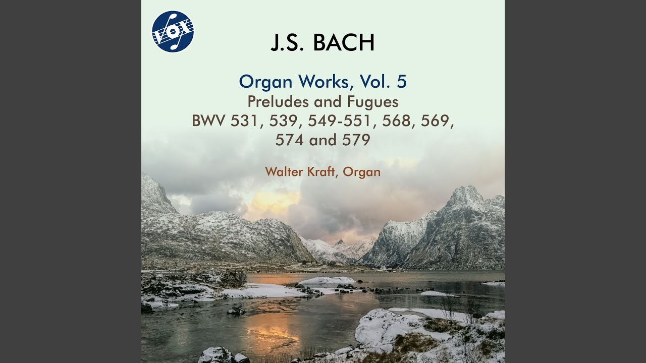 Prelude and Fugue in A Minor, BWV 551: Prelude: Bar 12 - YouTube