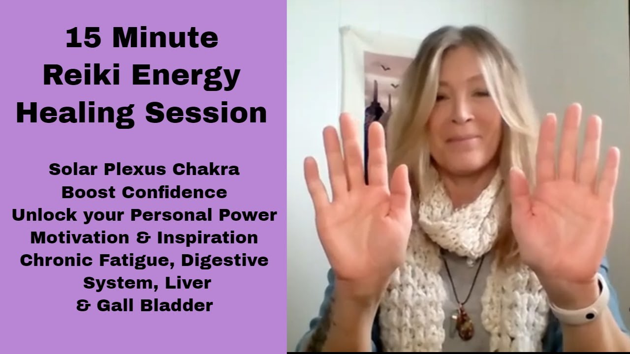 💜 Reiki Energy Healing for the Solar Plexus | Boost Confidence & Self ...