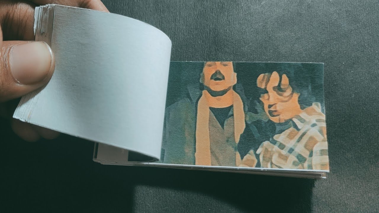 KAMAL HAASAN Vishwaroopam Movie Fight Scene - Animated Flipbook - YouTube