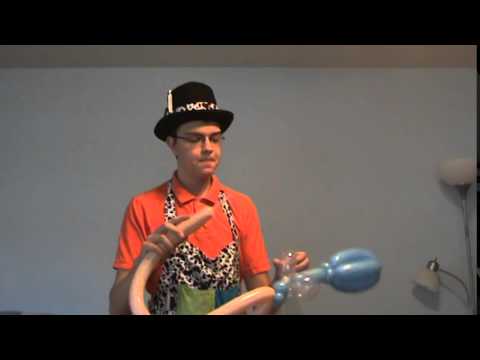 How to make a balloon Elsa/Anna (from Frozen)