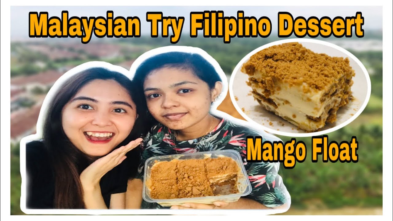 Malaysian Try Filipino Dessert | Primie Dacutan - YouTube