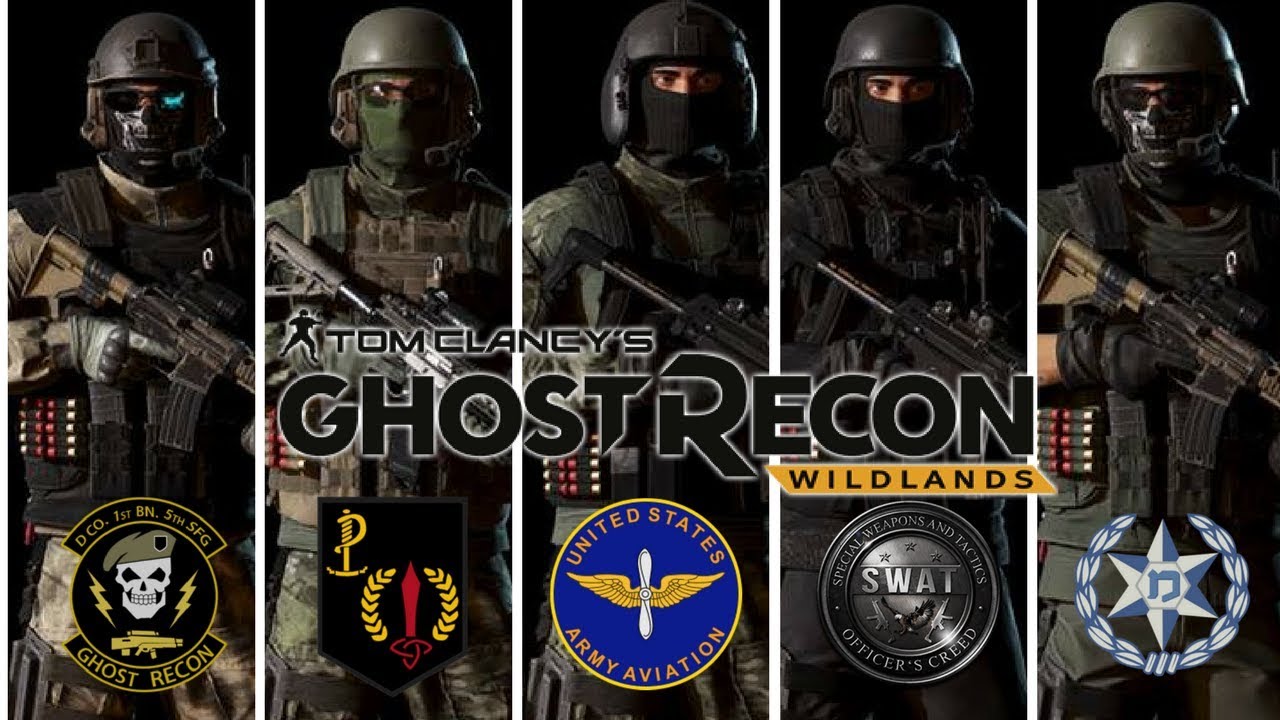 Ghost Recon Wildlands: Special Forces Uniform: Future Warfare, Irish ...