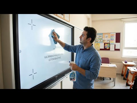 Etkileşimli Tahta Temizliği ve Dokunmatik Kalibrasyon Nasıl Yapılır?