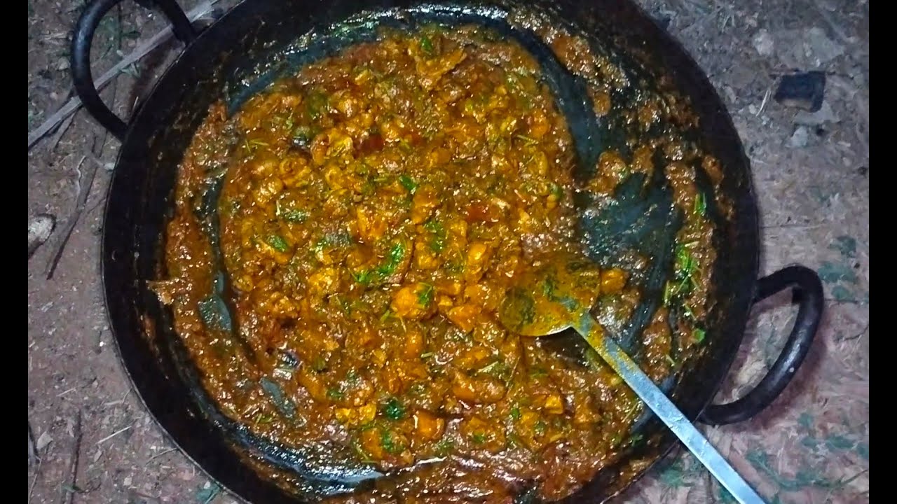 How to Cook Tawa Chicken Curry/Chicken Curry/Chicken Recipe/Village ...