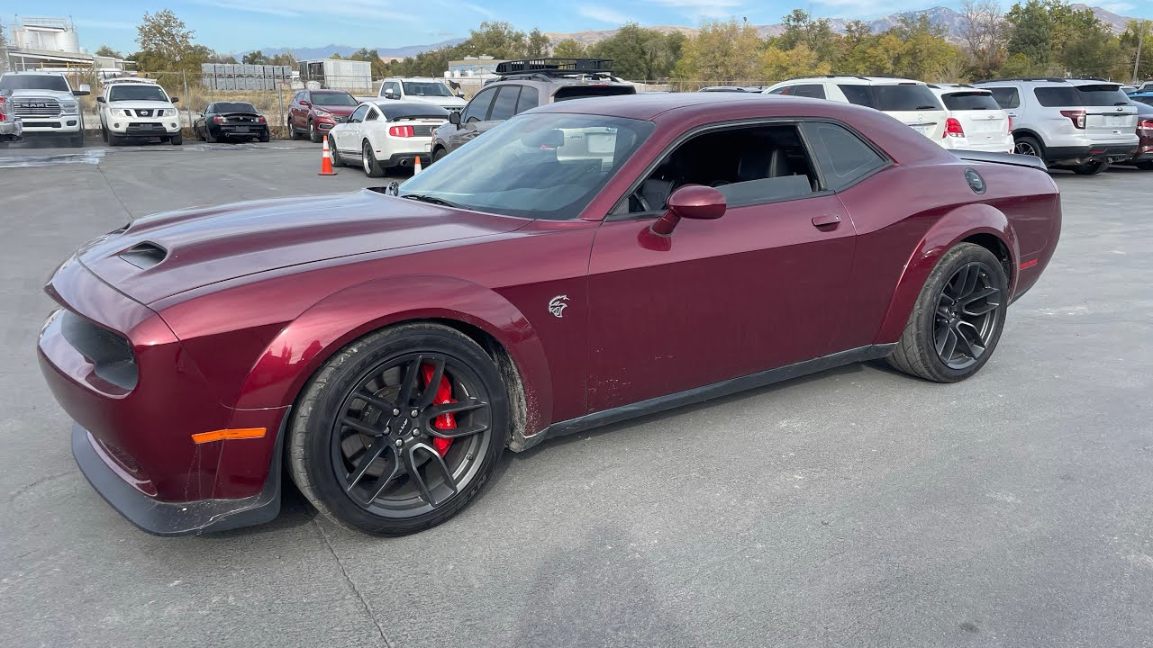 2019 Dodge challenger 2D Coupe Hellcat Srt Widebody stock#PL750564 ...