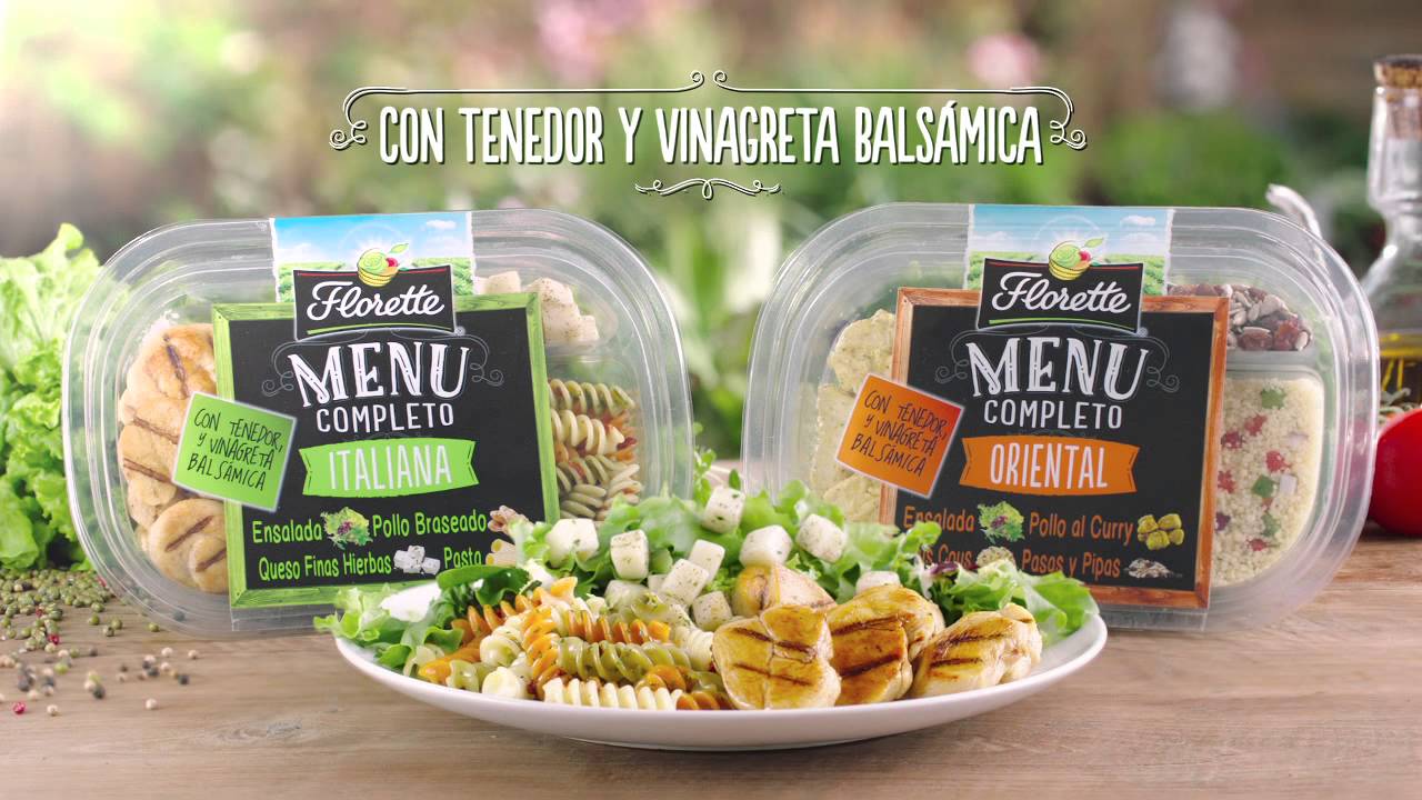 Menú completo Florette. ¡Descúbrelo! - YouTube