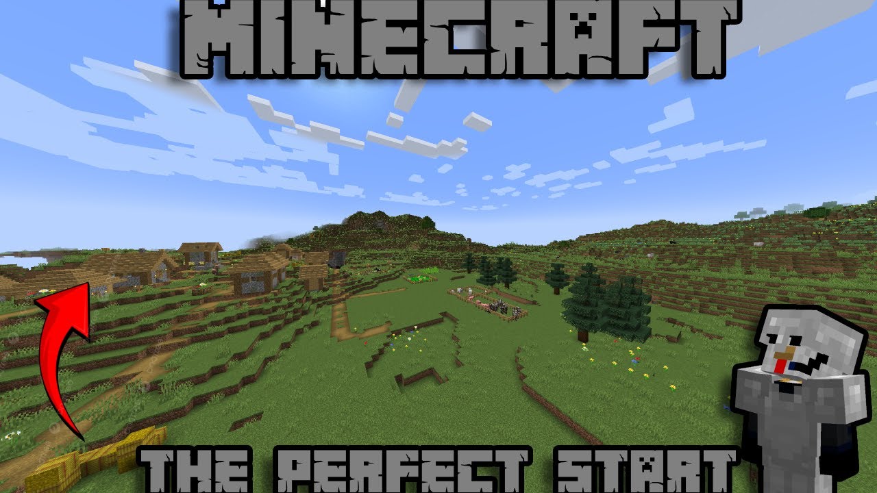 Minecraft 1.20 (Ep1) The perfect start! - YouTube