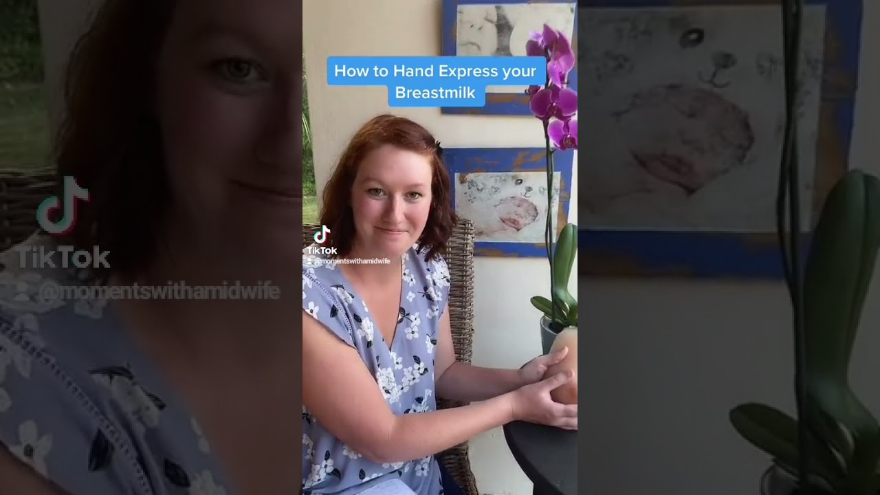 How to Hand Express your Breastmilk - YouTube