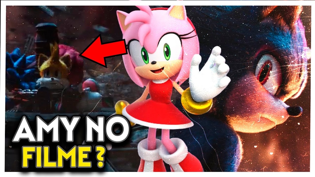 Amy Rose vai APARECER no Filme do SONIC 3 o Filme? - YouTube