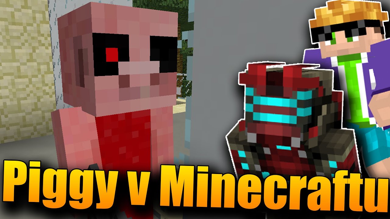 ROBLOX PIGGY ALE V MINECRAFTU!😱😍 Minecraft Piggy w/Martin - YouTube
