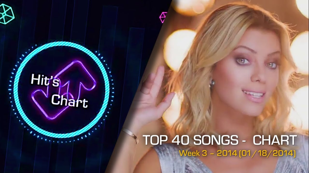 Hit's Chart - TOP 40 Songs (January 2014 - 18/01/2014) - YouTube