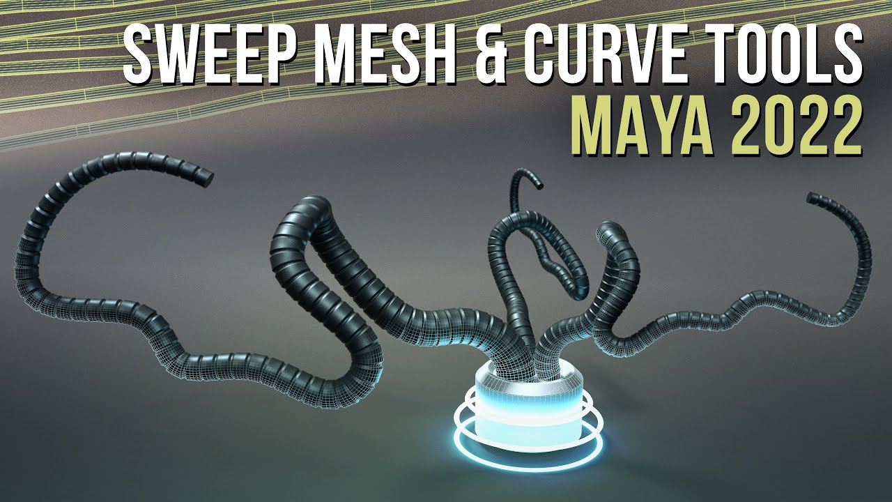 Maya's Greatest Tool for Wires, Cables, Pipes, and More! How to Use the ...