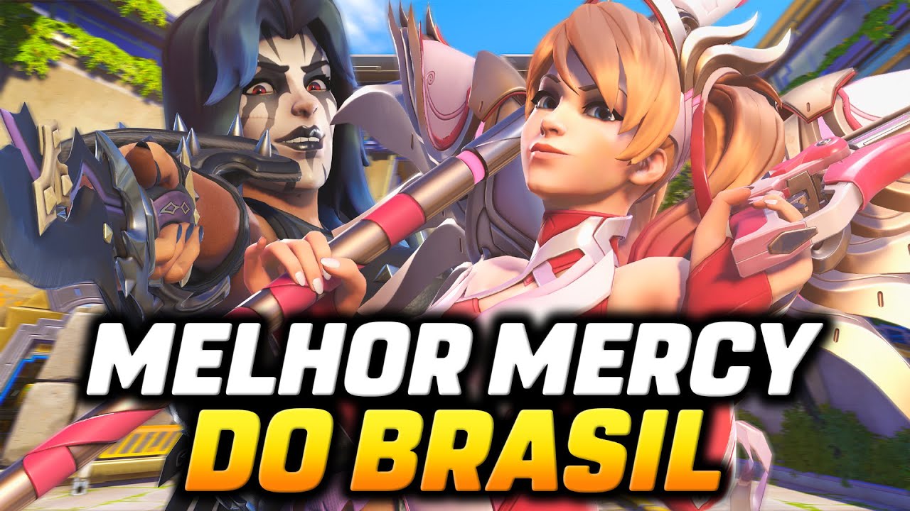 JOGAR DE TANK É MUITO FÁCIL COM A MELHOR MERCY DO BRASIL - YouTube