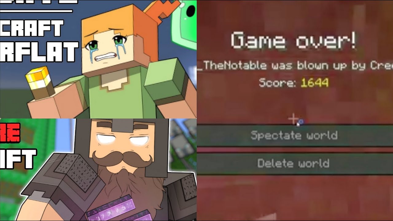 15 Times Luke TheNotable Almost Died in His Minecraft Hardcore World ...