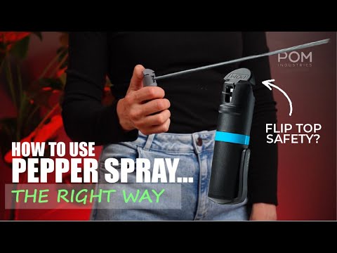 How to Use Pepper Spray Safely and Effectively - YouTube