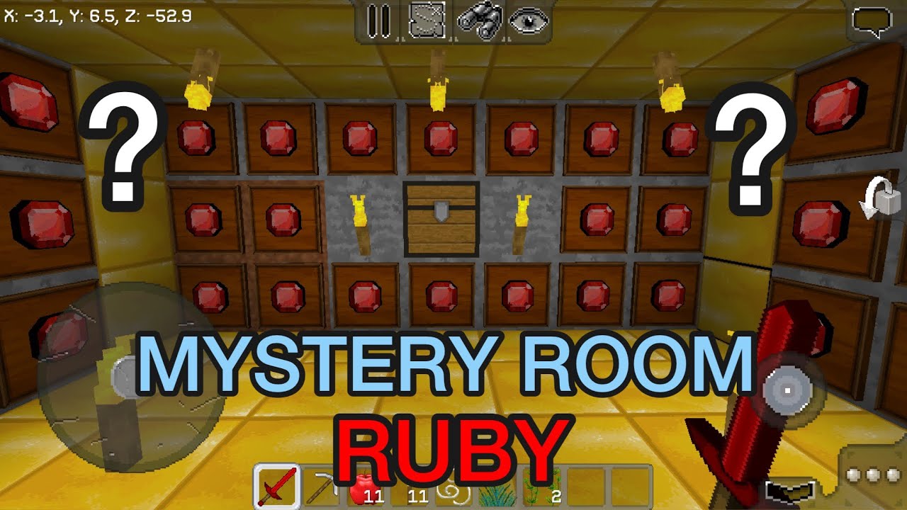 Multicraft-I Found Mysterious Ruby Chest in Mysterious Cave Part-3 ...