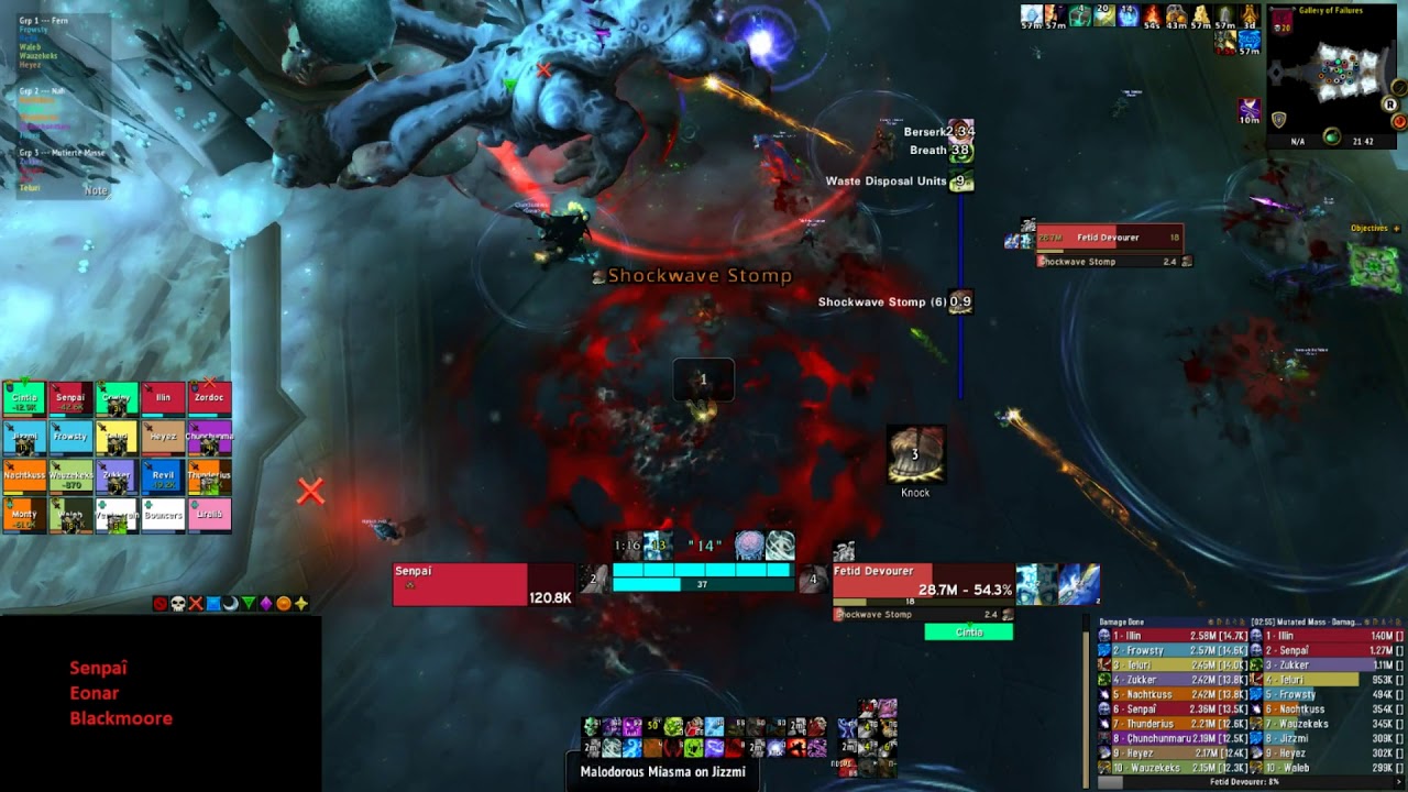 Eonar [Blackmoore-EU] vs. Fetid Devourer Mythic - YouTube