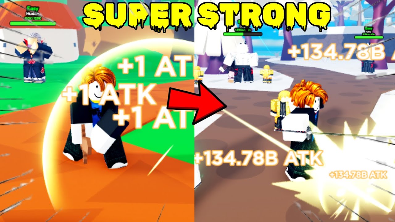 Becoming Super STRONG in Anime Swords Simulator!(ROBLOX) - YouTube